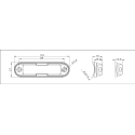 FEU FLASH ORANGE 4 MODES SYNCHRONISABLES